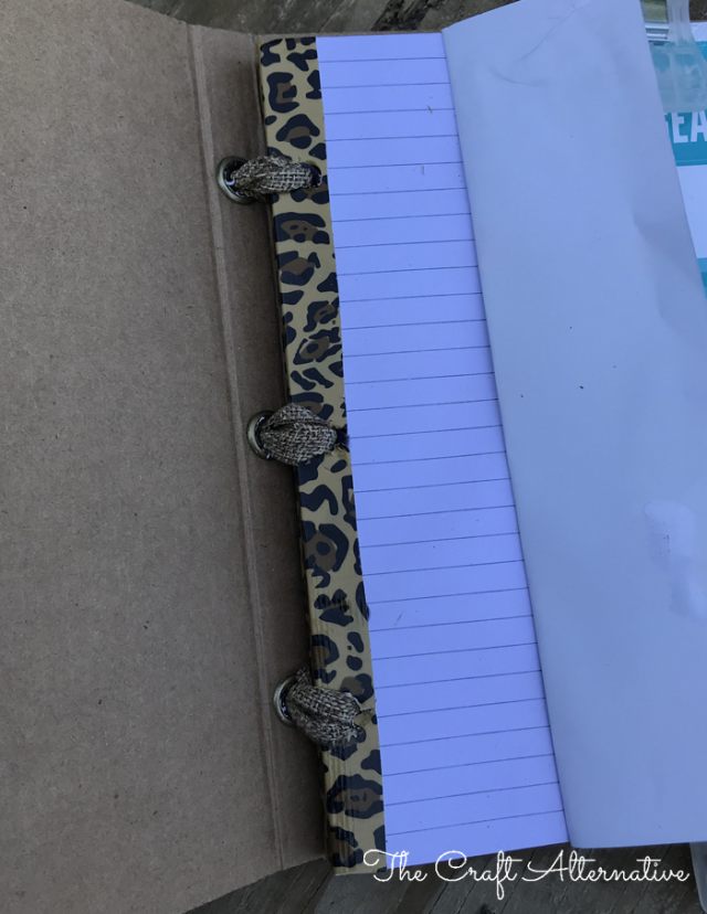 A Pretty Bound Notebook to Make - The Craft Alternative