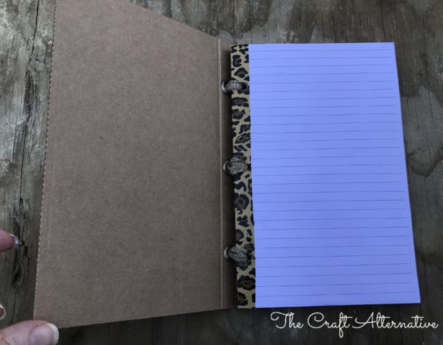 A Pretty Bound Notebook to Make - The Craft Alternative